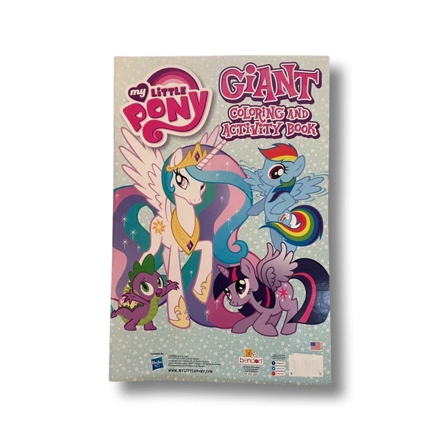 MY LITTLE PONY GIANT Coloring and Activity Book | Bendon | NEW | 24 ...