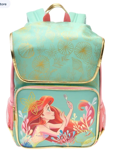 DISNEY PRINCESS ARIEL the Little Mermaid Backpack 2023 New JP £96.05 ...