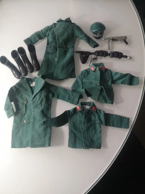 VINTAGE ACTION MAN - German Staff Officer Commandant Part Uniforms ...