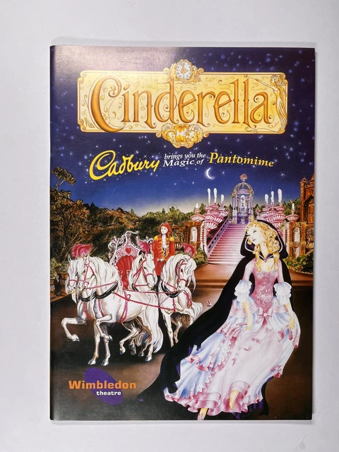 CINDERELLA THEATRE PROGRAMME Original Pantomime Booklet Wimbledon ...