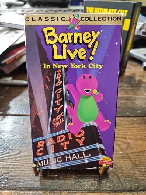BARNEY - LIVE In New York City (VHS, 1994, Classic Collection) £11.26 ...