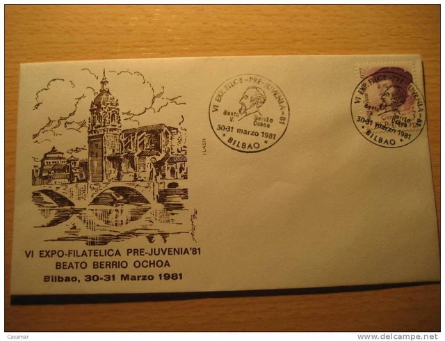 BILBAO EUZKADI PAYS Basque 1981 Exp Wendel Juvenia Pre 81 FDC Spéciale ...