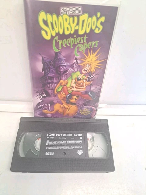 SCOOBY-DOO'S CREEPIEST CAPERS 2000 Clamshell VHS Cartoon Network £14.18 ...