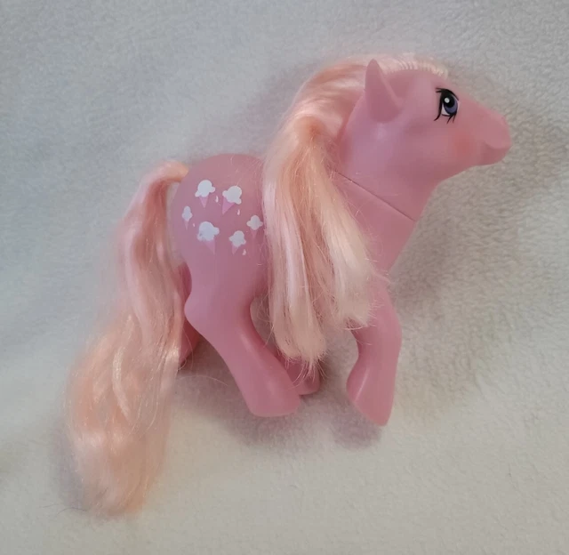 VINTAGE MY LITTLE Pony G1 Lickety Split Hasbro 1984 MLP Pink Ice Cream ...