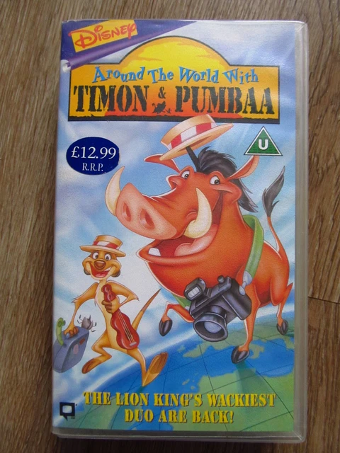 WALT DISNEY - Around The World With Timon And Pumba (VHS, PAL) . $5.15 ...