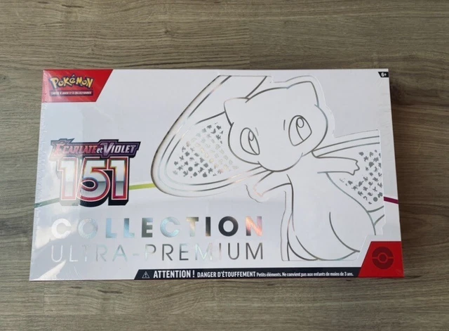 COFFRET POKÉMON ULTRA Premium MEW 151 Collection EV3.5 UPC - FR NEUF ...