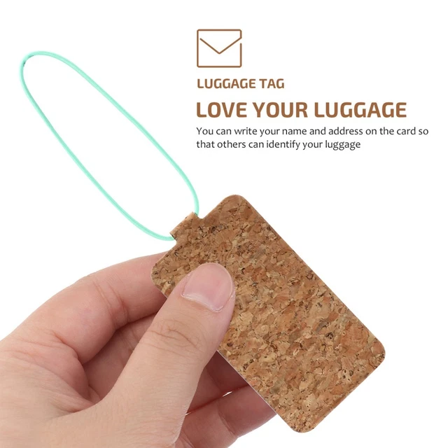 5 PCS TRAVEL Tags for Luggage Baggage Identification Bright Suitcases ...