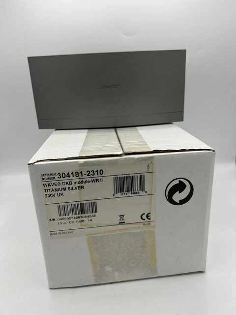 BOSE MUSIC WAVE System DAB Module In Grey , with BOSE cables Unused And ...