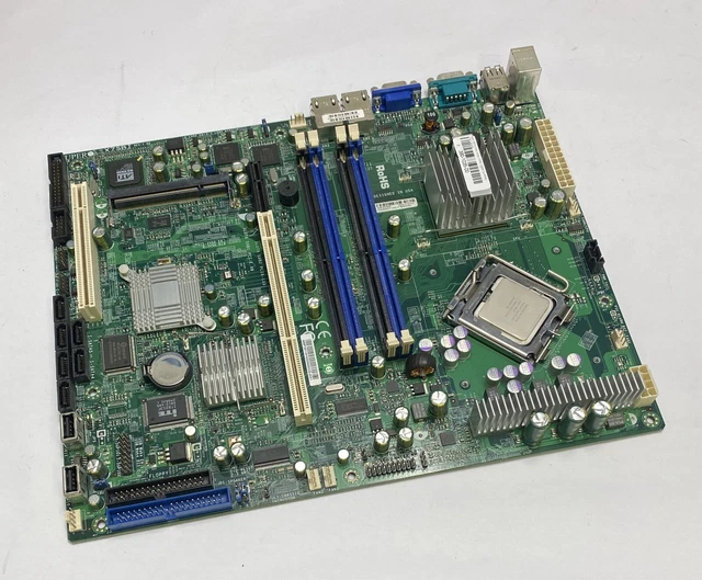 SUPERMICRO X7SBJ REV: 1.02 Socket 775 (LGA775) Motherboard / System ...