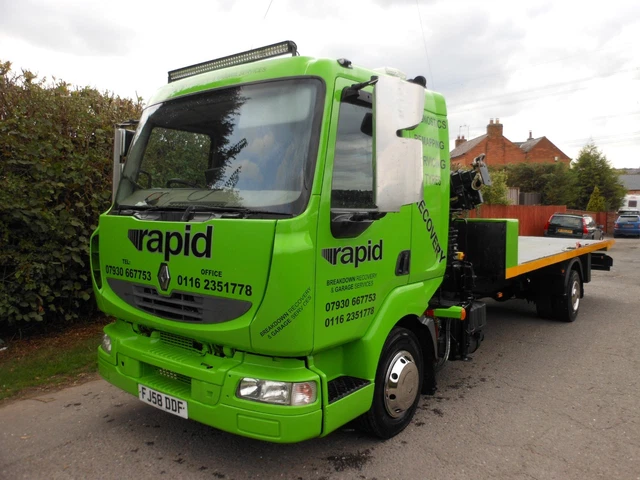 RECOVERY TRUCK TILT slide hiab crane £15,000.00 - PicClick UK