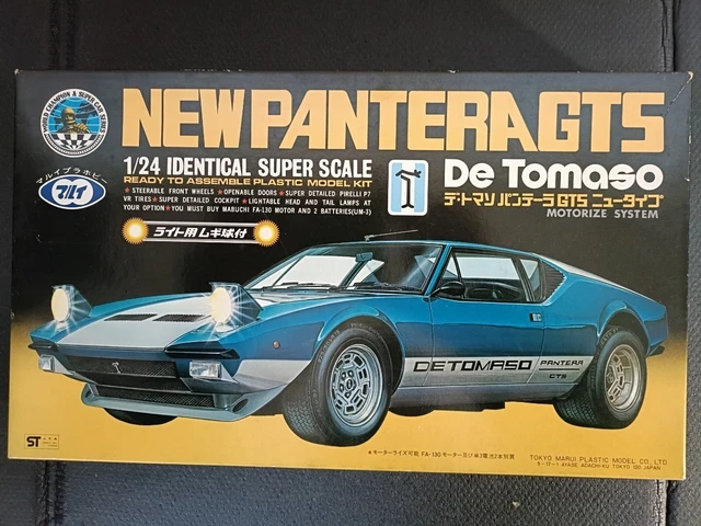 569 ARTIKEL KOMBINIERBAR, ungebaut, Tokyo Marui 1/24 De Tomaso Pantera ...