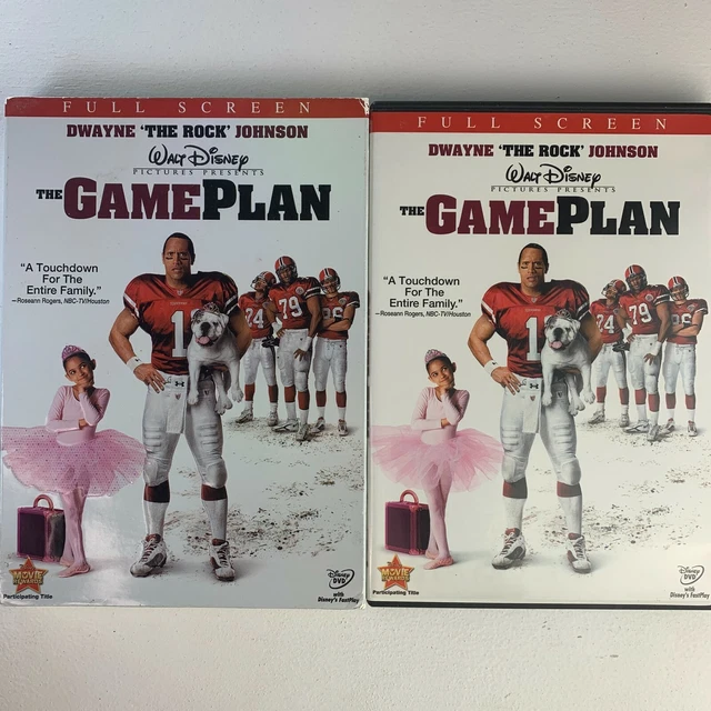 THE GAME PLAN (DVD, 2007) The Rock Disney $5.99 - PicClick CA