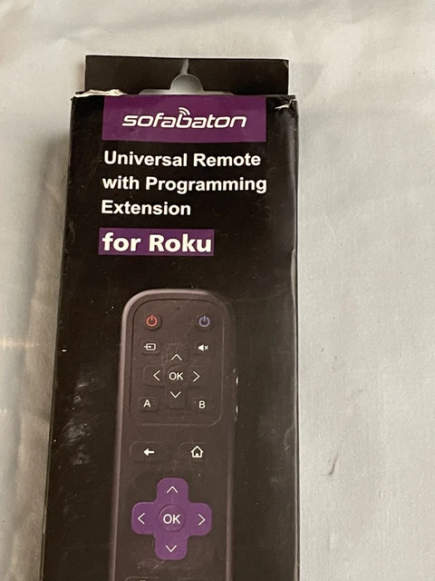 ROKU UNIVERSAL REMOTE with Programming Extension by Sofabaton R2 $13.99 ...