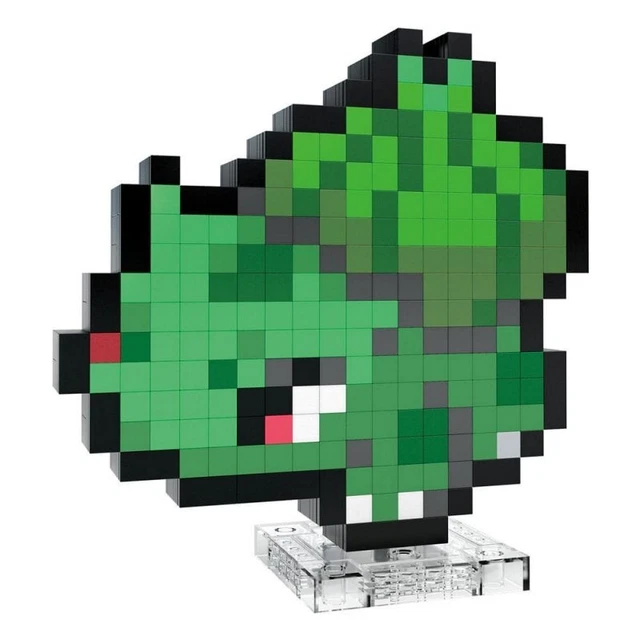ENSEMBLE DE CONSTRUCTION Pokémon MEGA Bulbasaur Pixel Art - MATTHTH75 ...