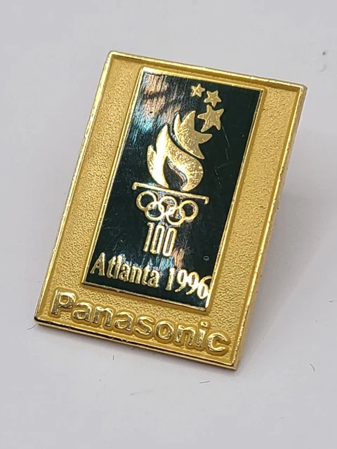 OLYMPICS ATLANTA 1996 Panasonic Official Sponsor Lapel Pin $12.00 ...
