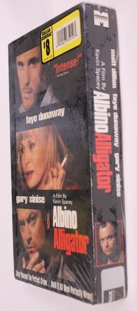 ALBINO ALLIGATOR VHS Tape Matt Dillon Gary Sinese Sealed New Old Stock ...