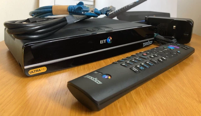 BT 4K ULTRA HD Box UHD DTR-T4000/1TB Twin Recording HD Box £105.00 ...