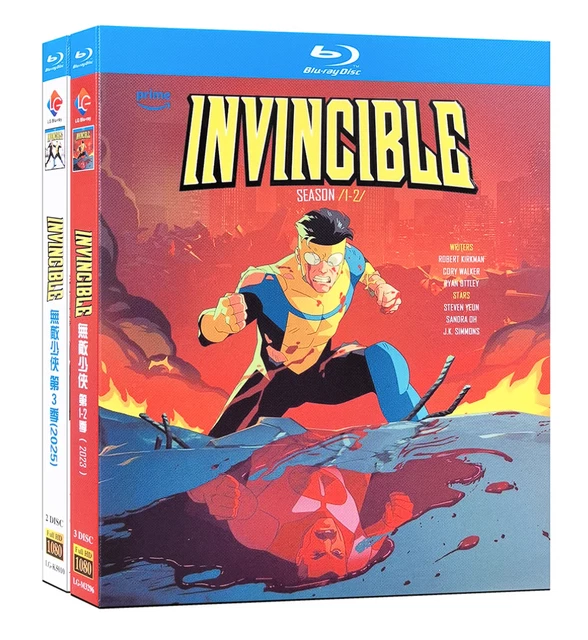 INVINCIBLE SEASON 1-3 (2025) Series 5-Discs Box Set £36.91 - PicClick UK