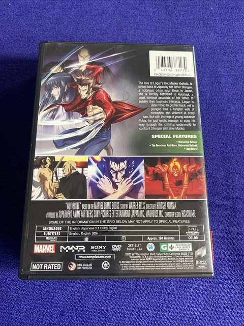 MARVEL ANIMATED SERIES DVD Lot of 3 - Wolverine, Iron Man, X-Men $10.00 ...