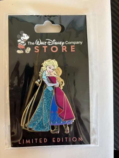 FROZEN ANNA AND Elsa Hugs are the Best Pin Walt Disney Co D23 Expo LE ...