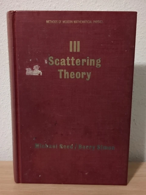 SÉRIE III : Scattering Theory par Barry Simon et Michael Reed EUR 48,79 ...
