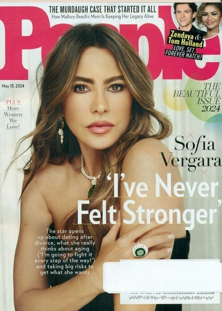 PEOPLE MAY 13 2024 Sofia Vergara Zendaya Tom Holland Beautiful Issue ...