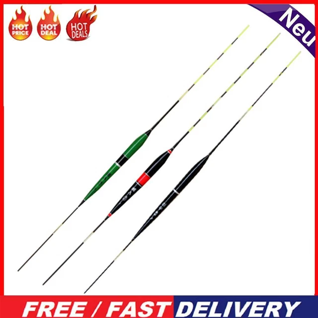 LUMINOUS BOBBERS FISHING Floats Buoyancy Tail Drift Color Change ...