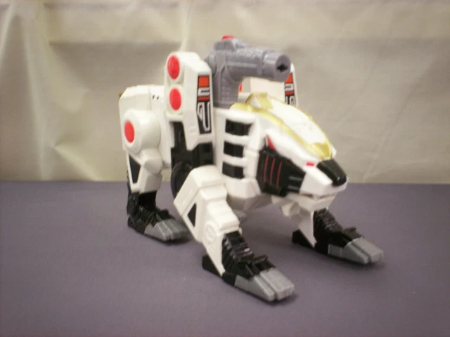 FISHER-PRICE IMAGINEXT POWER Rangers White Tiger Zord - MMPR - Mighty ...