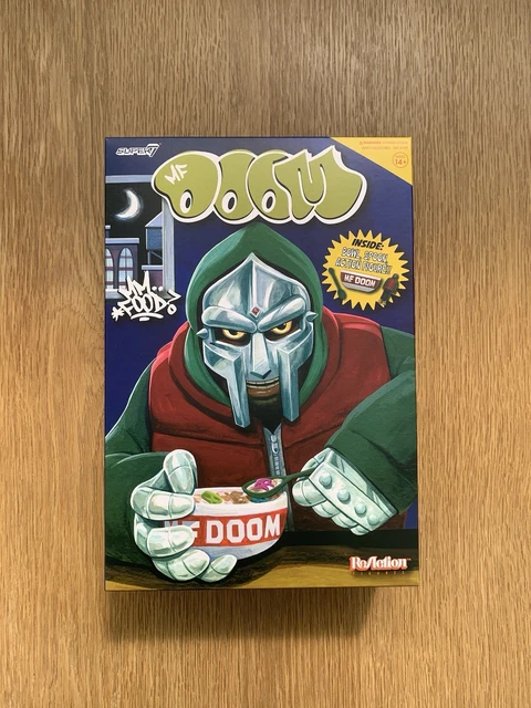 MF DOOM MM FOOD Super7 ReAction Figure Box Set With Cereal Bowl £78.71 ...