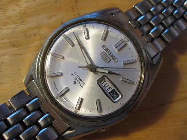 RARE MONTRE HOMME Vintage Automatique Seiko Années 1970 6119-8093 Grand ...