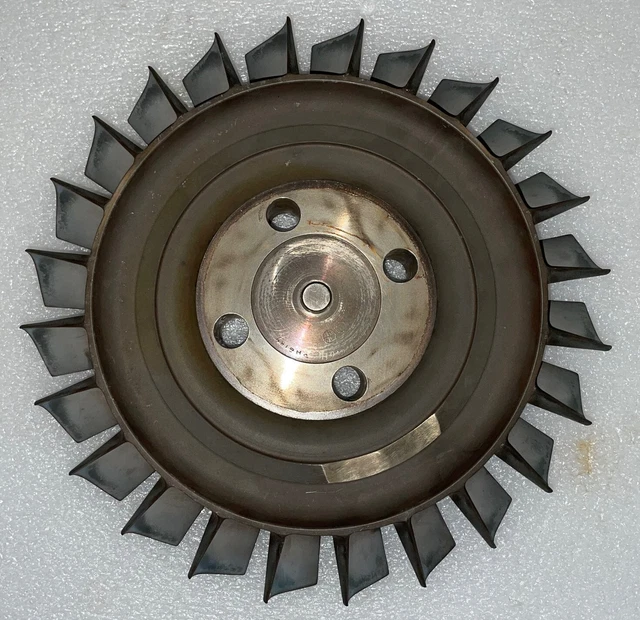 WESTLAND SCOUT / Wasp Helicopter Nimbus First Stage Turbine Wheel £395. ...