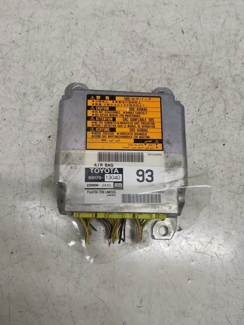 TOYOTA COROLLA VERSO E121 2004 module unité de commande UTV16692 EUR 23 ...