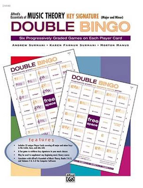 EMT KEY SIGNATURE Double Bingo: Key Signature Double Bingo (Major and ...