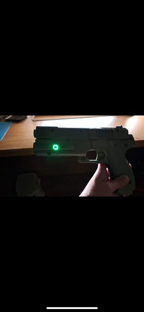 GUN4IR TIME CRISIS Namco Real Custom Army Green Light Gun Pc £400.00 ...