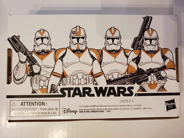 STAR WARS VINTAGE Collection Phase II Clone Trooper (212ème) lot de 4 ...