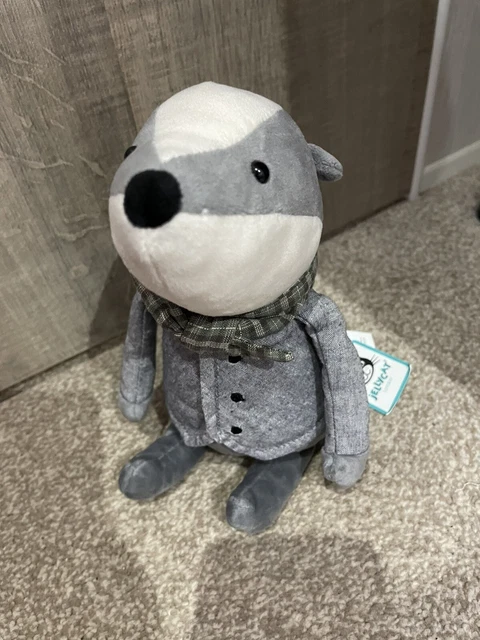 RIVERSIDE RAMBLER Badger Jellycat Soft Plush Toy Comforter BNWT New £70 ...