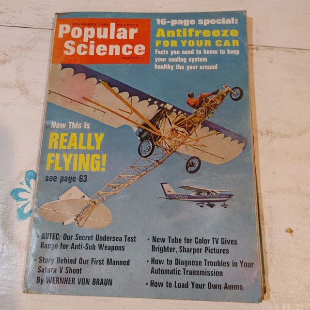 POPULAR SCIENCE MAG: Antifreeze for Your Car, Build Air Force Academy ...