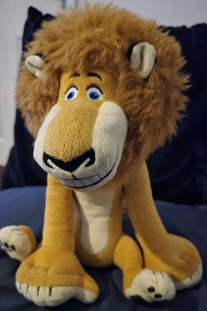 MADAGASCAR ALEX THE Lion 10" Plush by Dreamworks, 2015 'FREE POSTAGE' £ ...