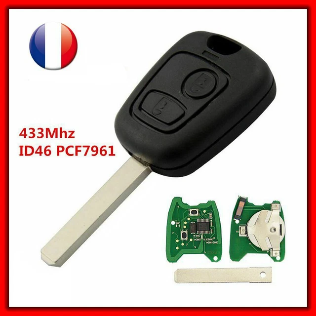 BLANK ELECTRONIC KEY for Peugeot 207/307 for Citroen C1/C2 for Toyota ...