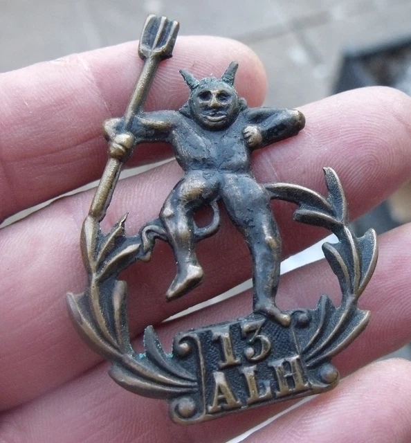 A GENUINE WW1 13 Alh Australian Light Horse Cap Badge. £53.00 - PicClick UK