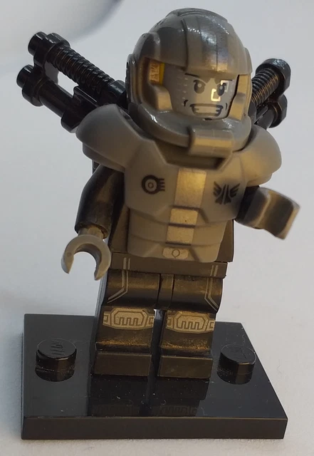 LEGO MINIFIGURE GALAXY Trooper Series 13 Baseplate Two Barrel Pistols ...
