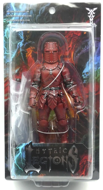 RED HEROIC ARMORY KNIGHT Four Horsemen MYTHIC LEGIONS Armory Experience ...