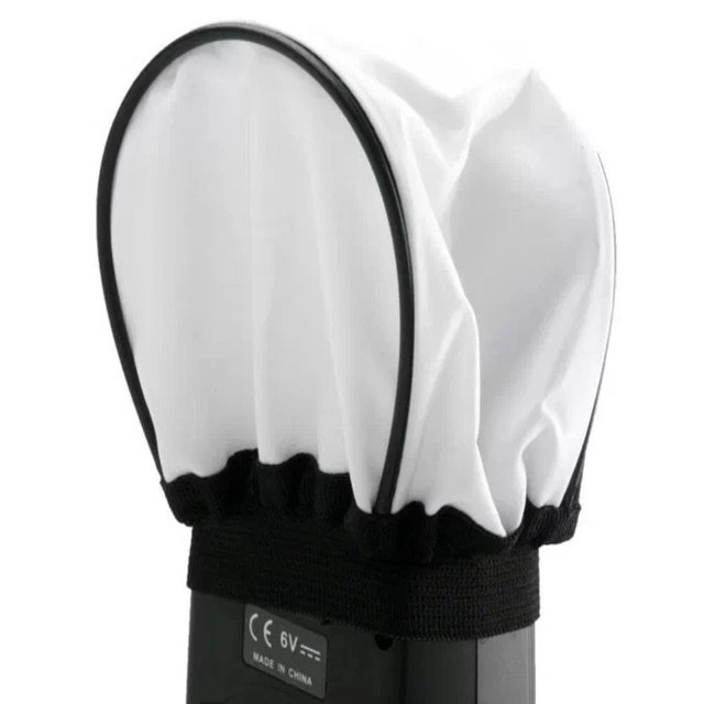 CLOTH CLOTH FLASH Diffuser White Flash Bounce Diffuser Flash Light ...