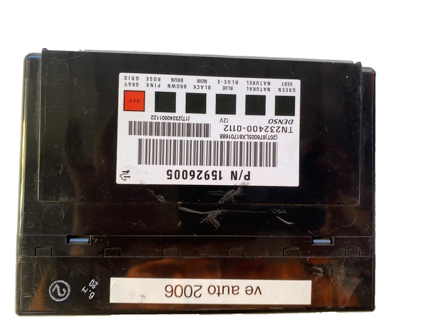 ECU BCM HOLDEN COMMODORE, VE, P/N 15926005, 08/06-04/13 2007 Alloytec ...