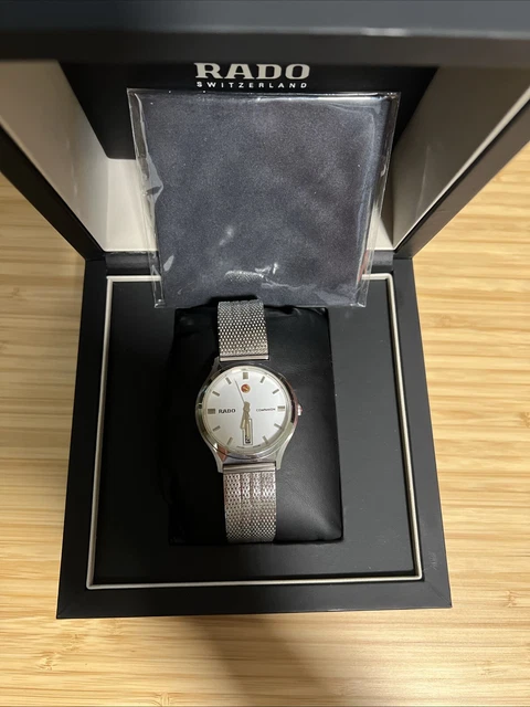 VINTAGE RADO COMPANION White Dial Automatic Mens Watch, Swiss, Ticking ...
