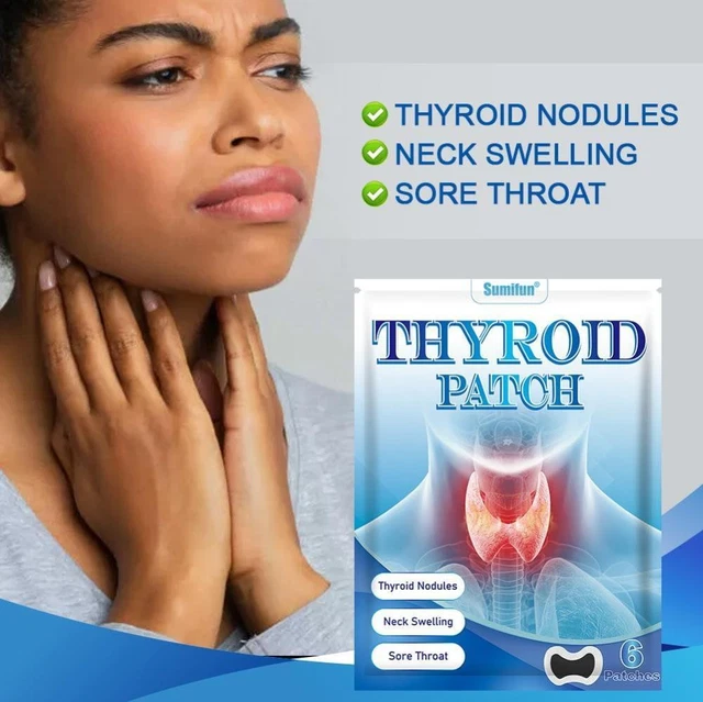 6 PATCHES SUMIFUN Thyroid Patch Acupoint Care Patch Swelling Neck Throat S6J1 £4.86 - PicClick UK