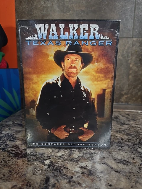 WALKER TEXAS RANGER - The Complete Second Season (DVD, 2007, 7-Disc Set ...