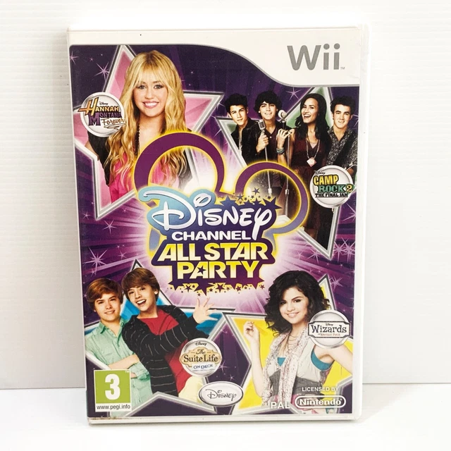 DISNEY CHANNEL ALL Star Party + Manual - Nintendo Wii - Tested ...