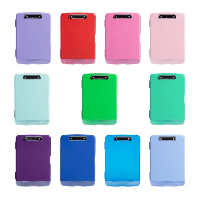 CLIPBOARD WITH STORAGE and Pen Holder High Capacity Document $31.94 ...