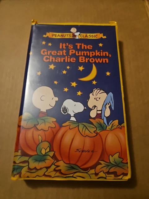 PARAMOUNT PEANUTS CLASSIC It's The Great Pumpkin, Charlie Brown VHS £8. ...